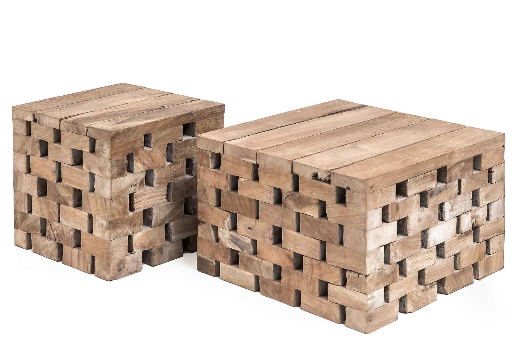 Gommaire - Puzzle Teak Sehpa Seti – SNOC