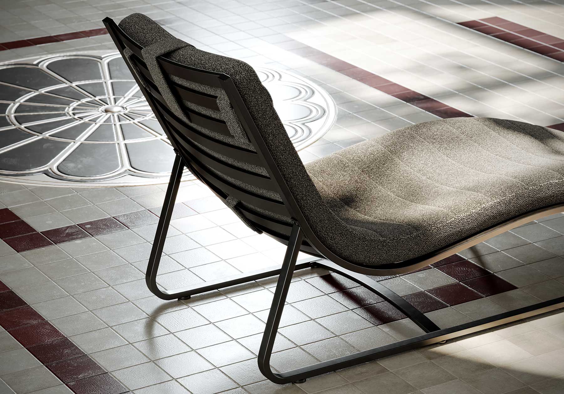 Finol Charcoal Şezlong – SNOC