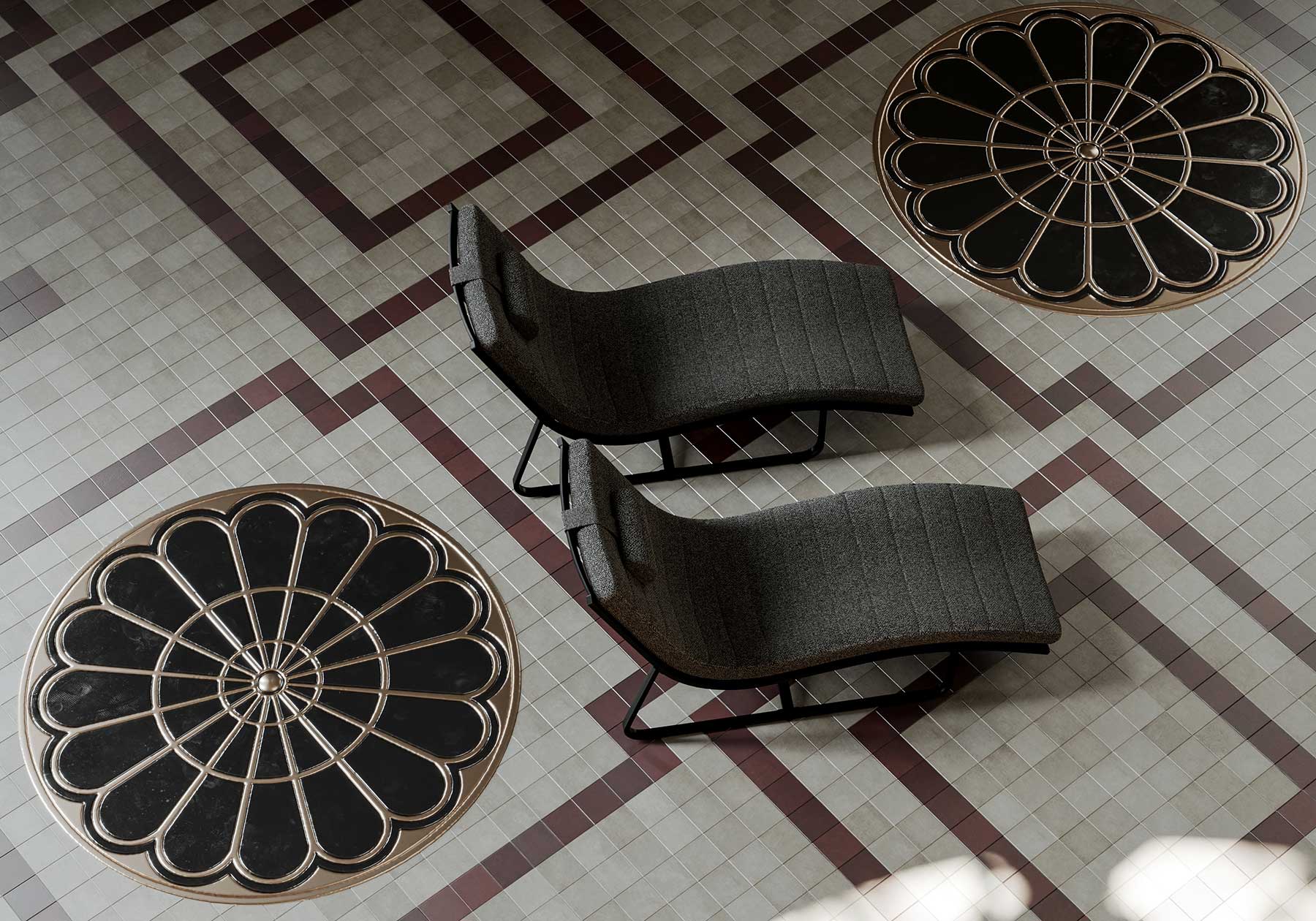 Finol Charcoal Şezlong – SNOC